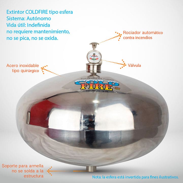 Extintores Cold Fire - Venta de Extintores Ecológicos en México